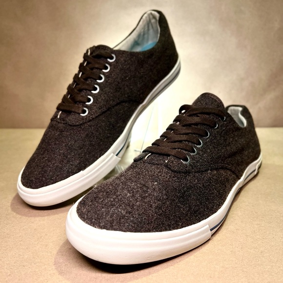 SeaVees | Shoes | Seavees Wool Sneakers Mens Sz Gray Hermosa Plimsoll ...